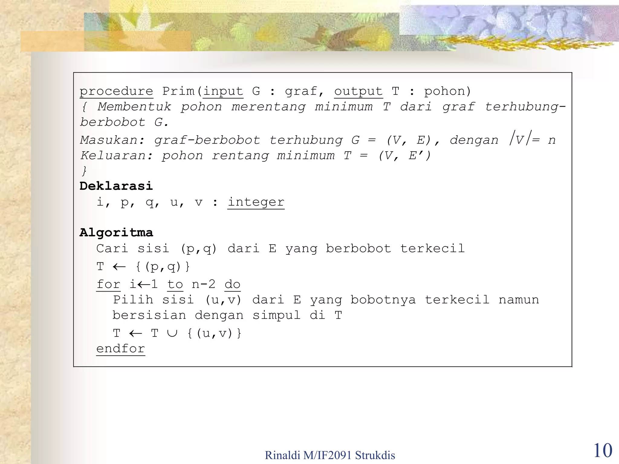 Pohon(tree) matematika diskrit | PPTX
