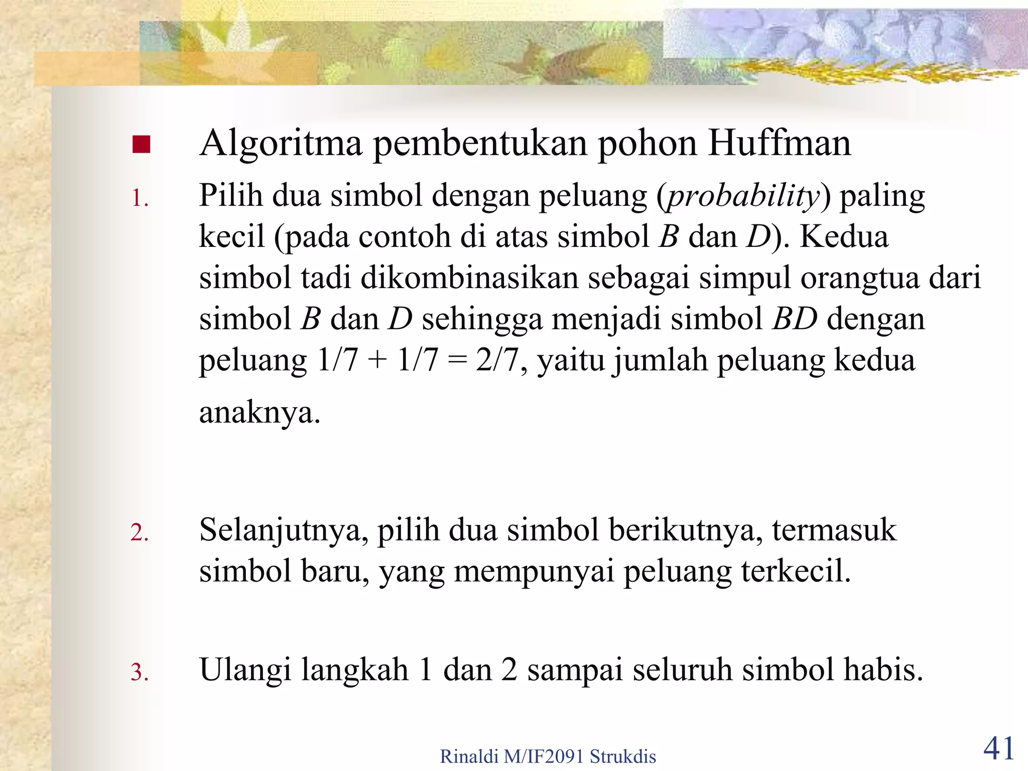 Pohon(tree) matematika diskrit | PPTX