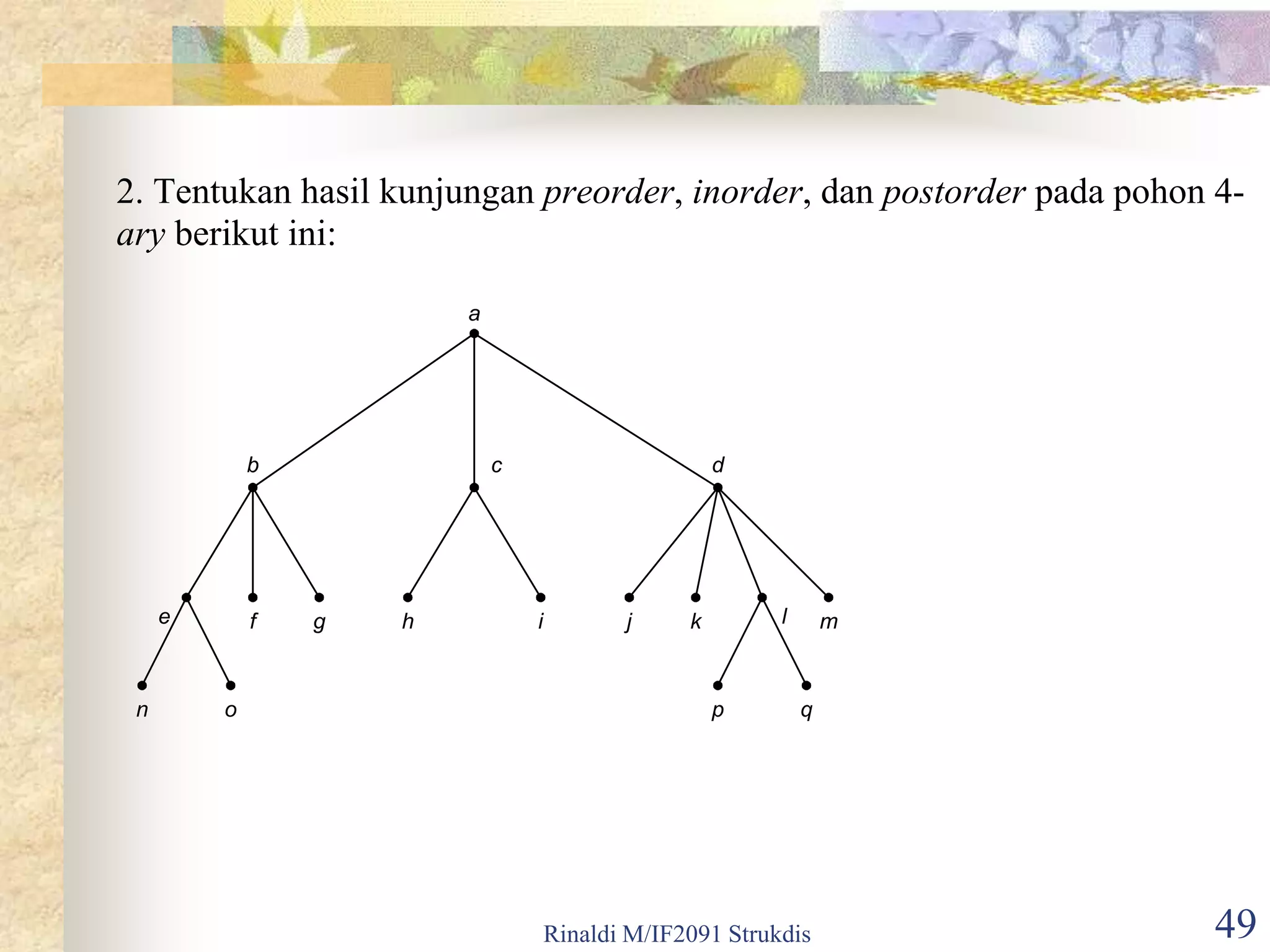 Pohon(tree) matematika diskrit | PPTX