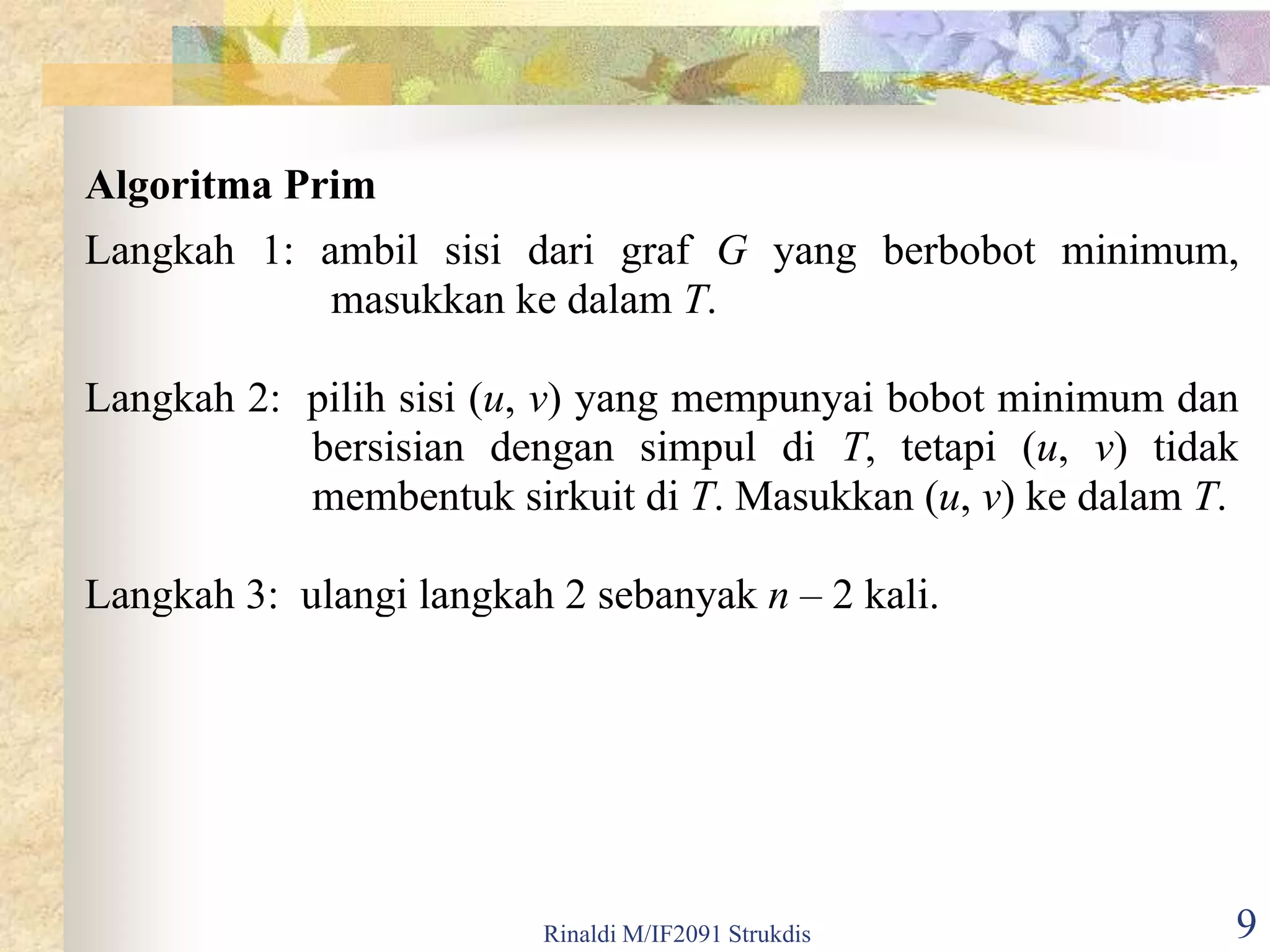 Pohon(tree) matematika diskrit | PPTX