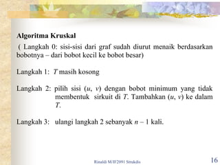 Pohon(tree) matematika diskrit | PPTX