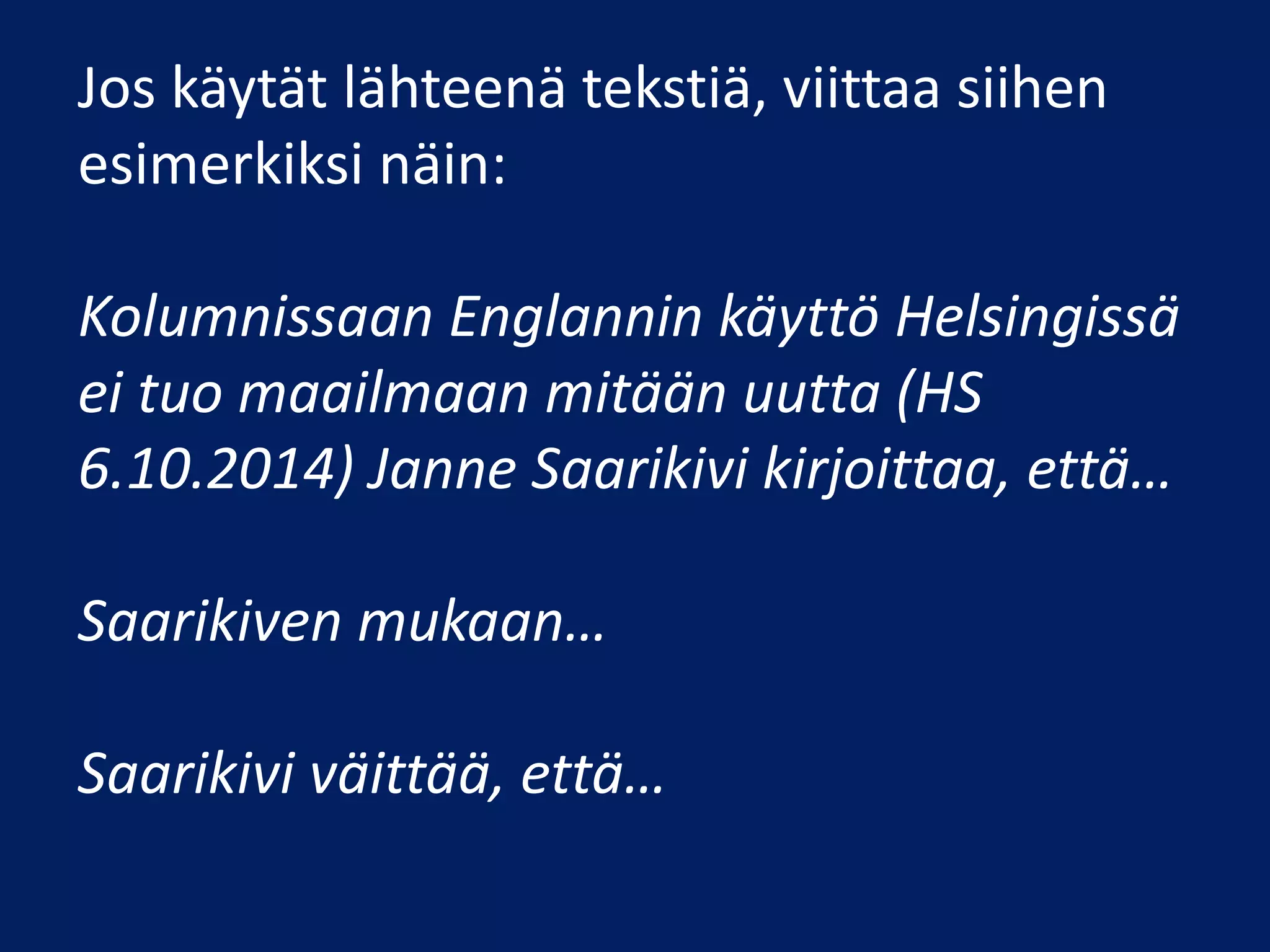 Pohtiva Essee Kielestä Pptx