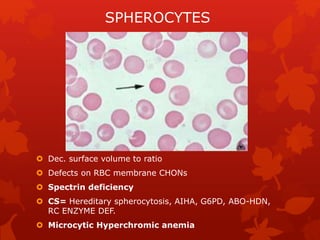 POIKILOCYTOSIS OF RBC | PPTX