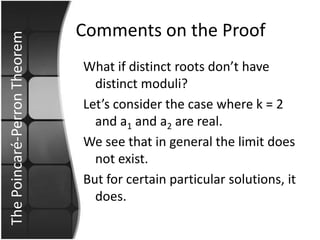 Three Theorems of Poincare | PPTX