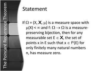 Three Theorems of Poincare | PPTX