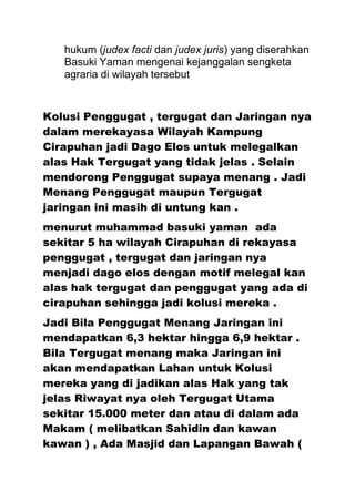 Poin Kasus Dago elos terbaru Juni 2026 Analisa Muhammad Basuki Yaman ...