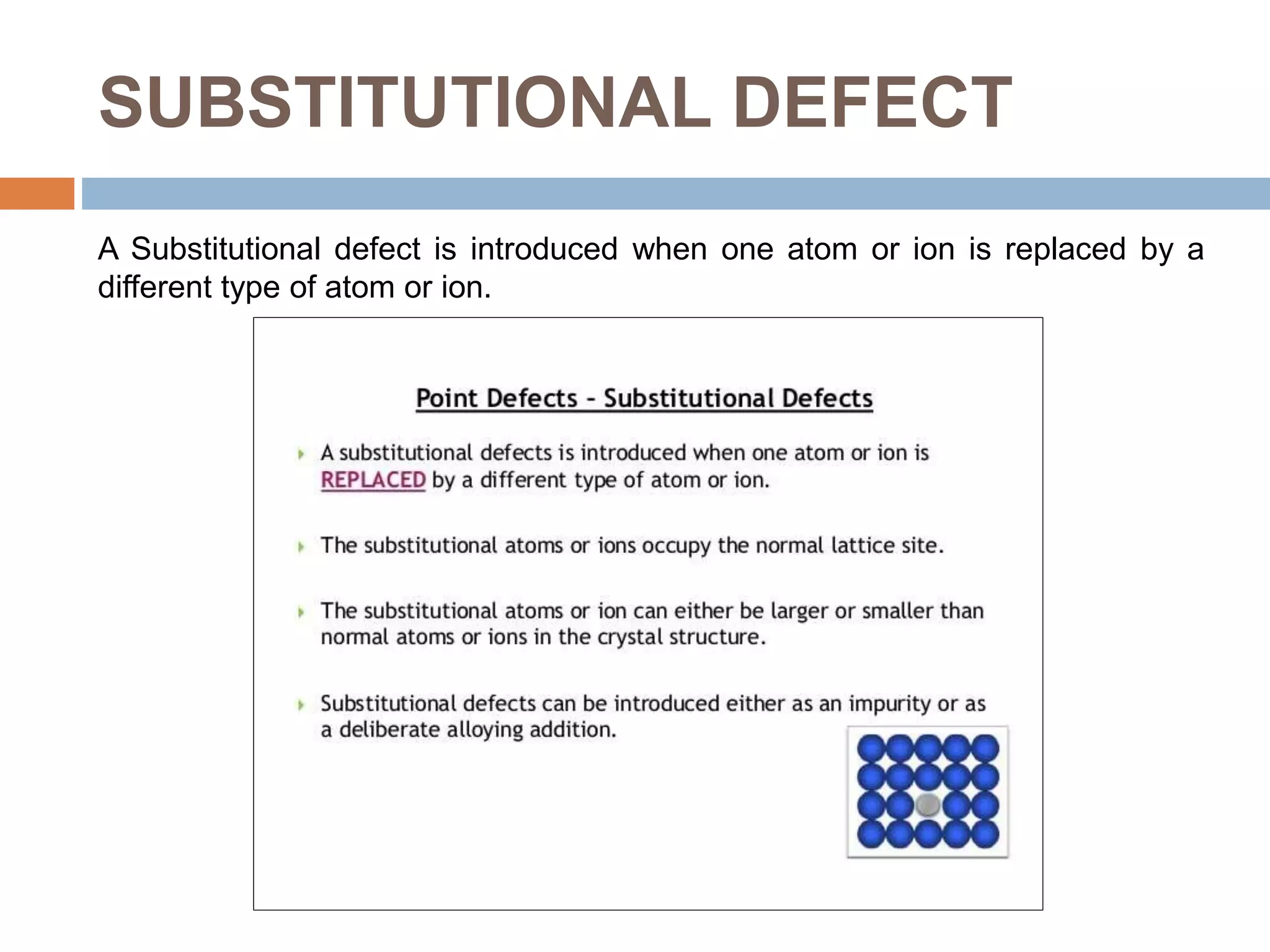 Point defects | PPTX
