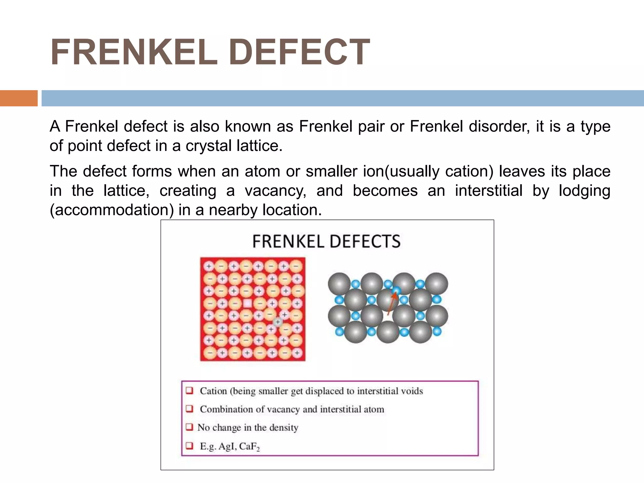 Point defects | PPTX