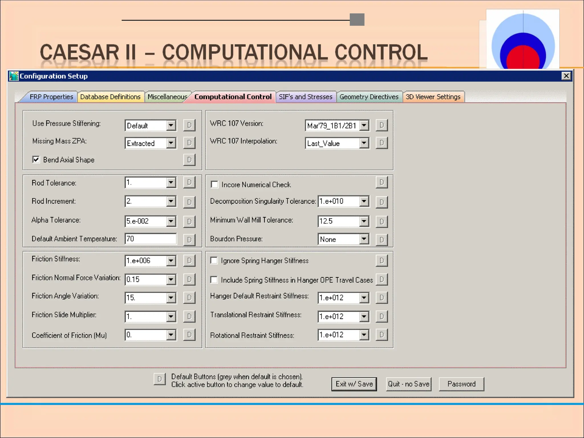 Pipe Stress Analysis by Computer-CAESAR II.ppt