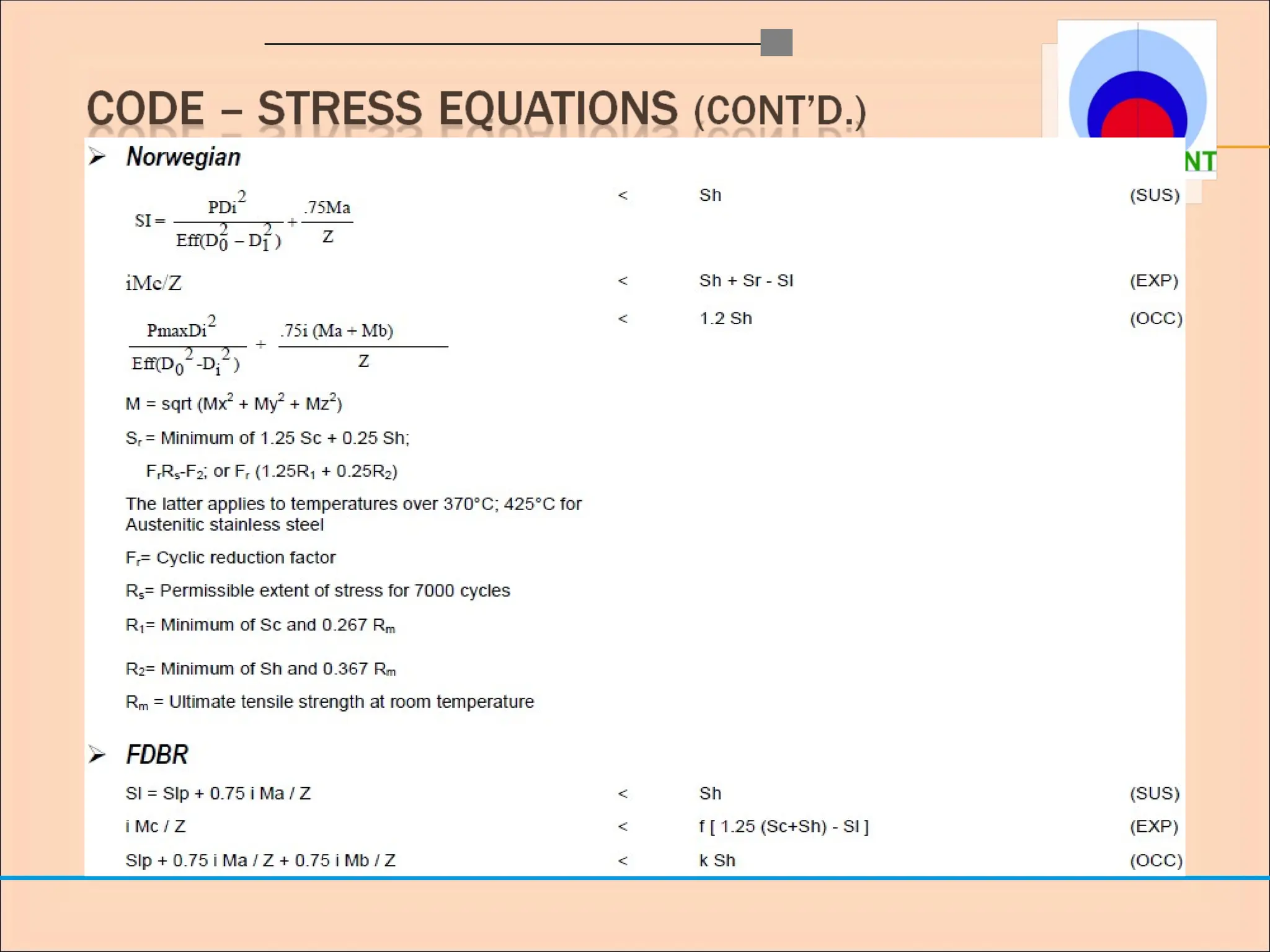 Pipe Stress Analysis by Computer-CAESAR II.ppt