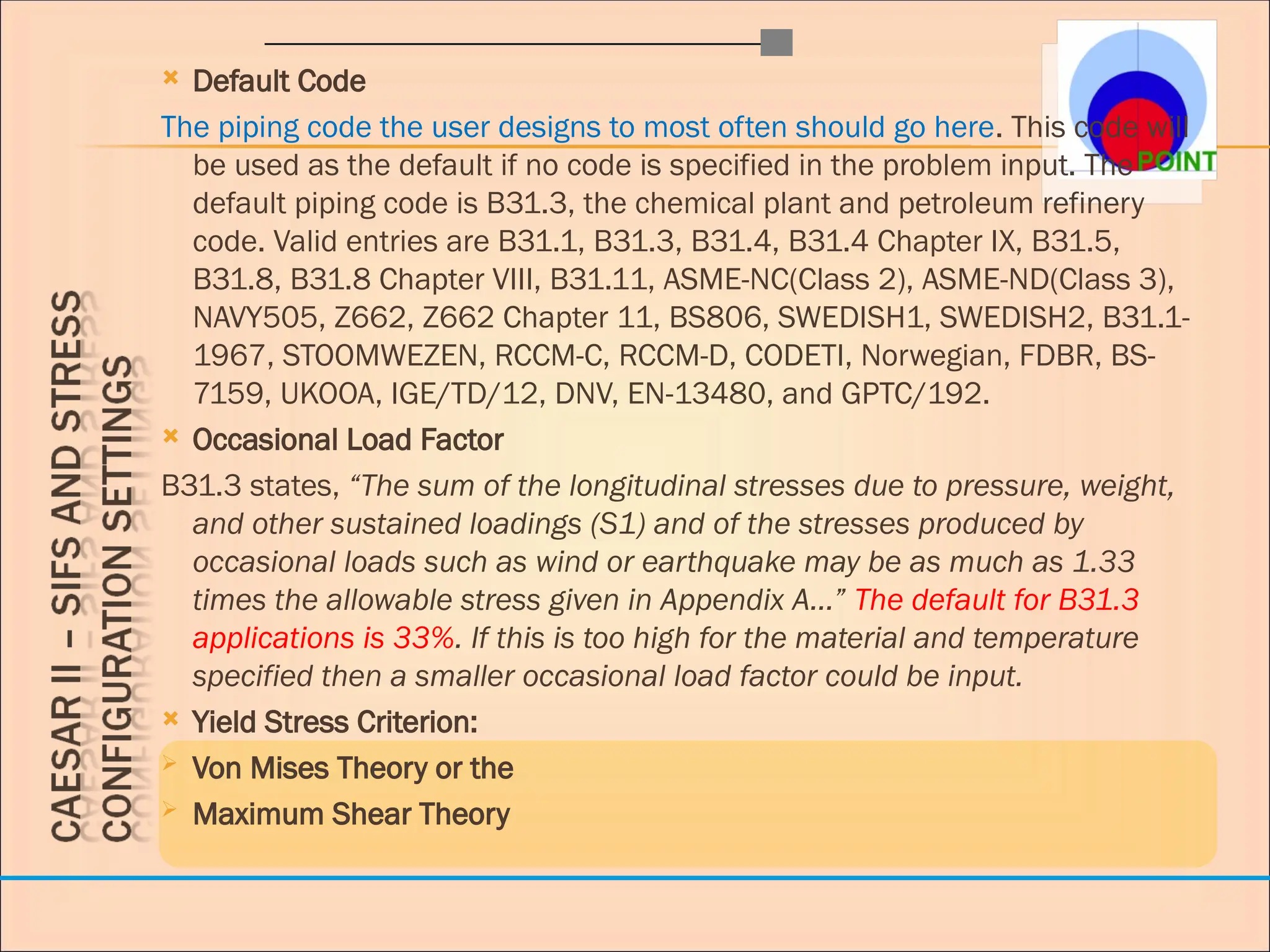 Pipe Stress Analysis by Computer-CAESAR II.ppt