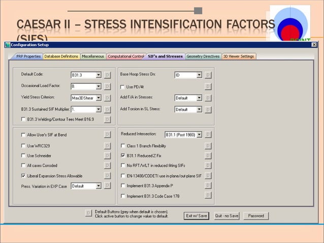 Pipe Stress Analysis by Computer-CAESAR II.ppt | Physics | Science