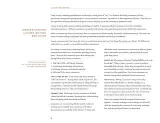 Understanding the Luxury Market | PDF