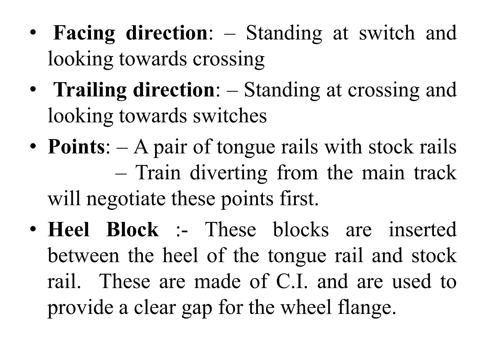 Point and crossing of railway | PPTX