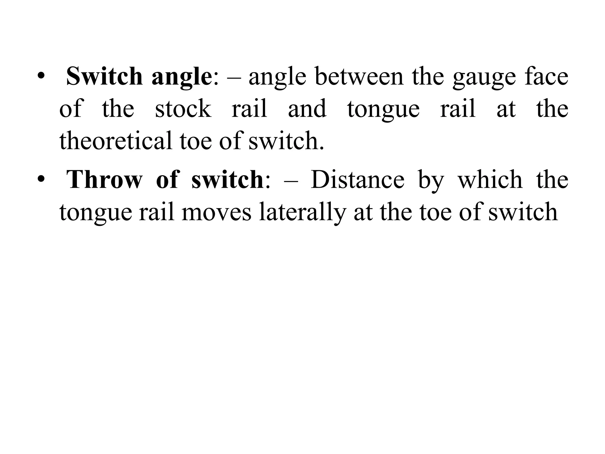 Point and crossing of railway | PPTX