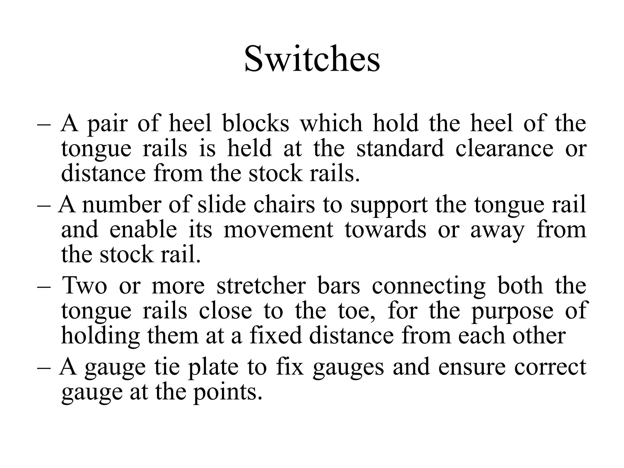 Point and crossing of railway | PPTX