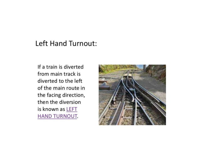 Point and crossing of railway | PPTX