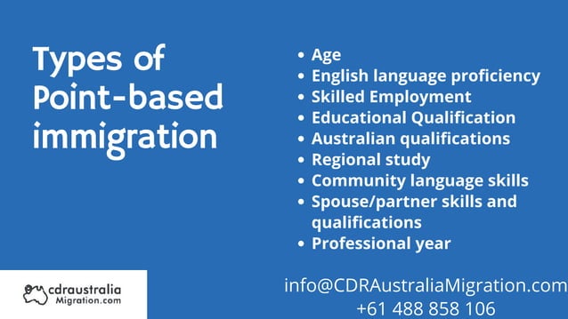 Point based immigration in australia | PPT