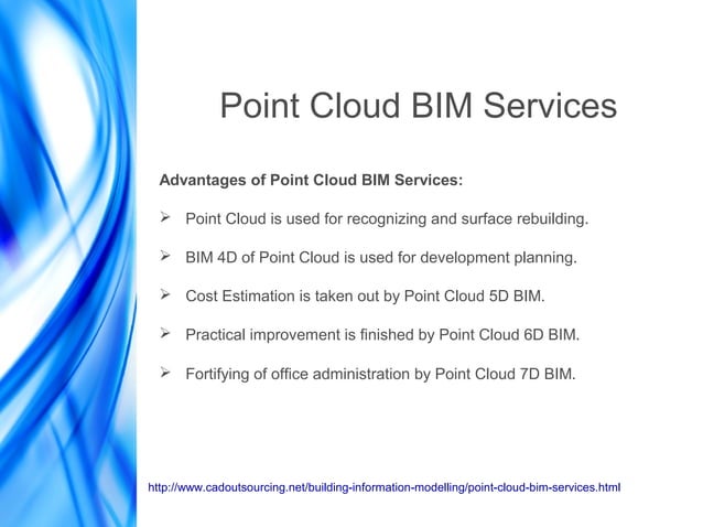 Point Cloud BIM Services - Cad Outsourcing | PPT