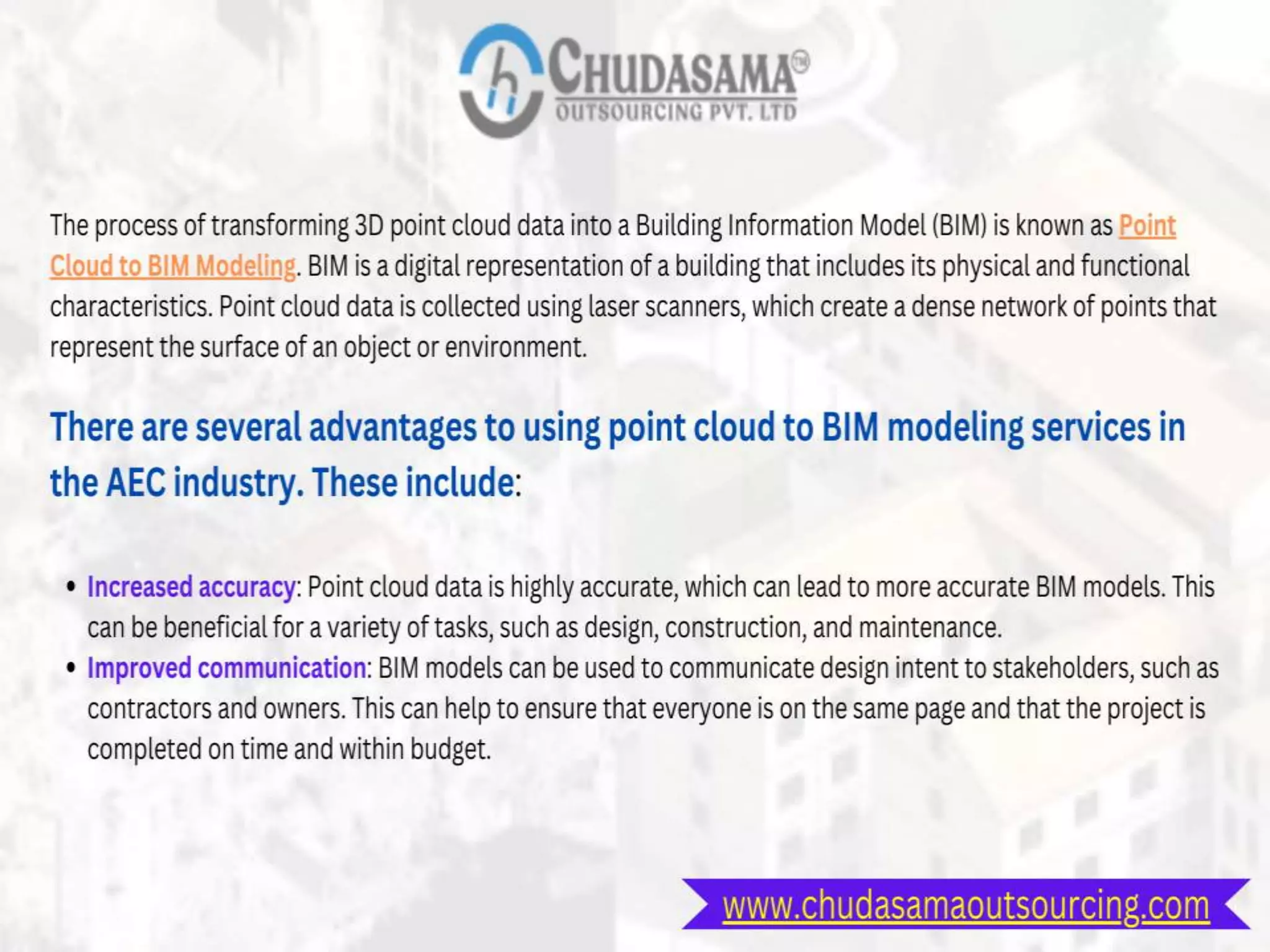 Point Cloud to BIM Modeling Services | PPTX