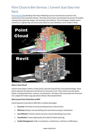 Point Cloud to Bim Services Convert Scan Data into Revit.pdf