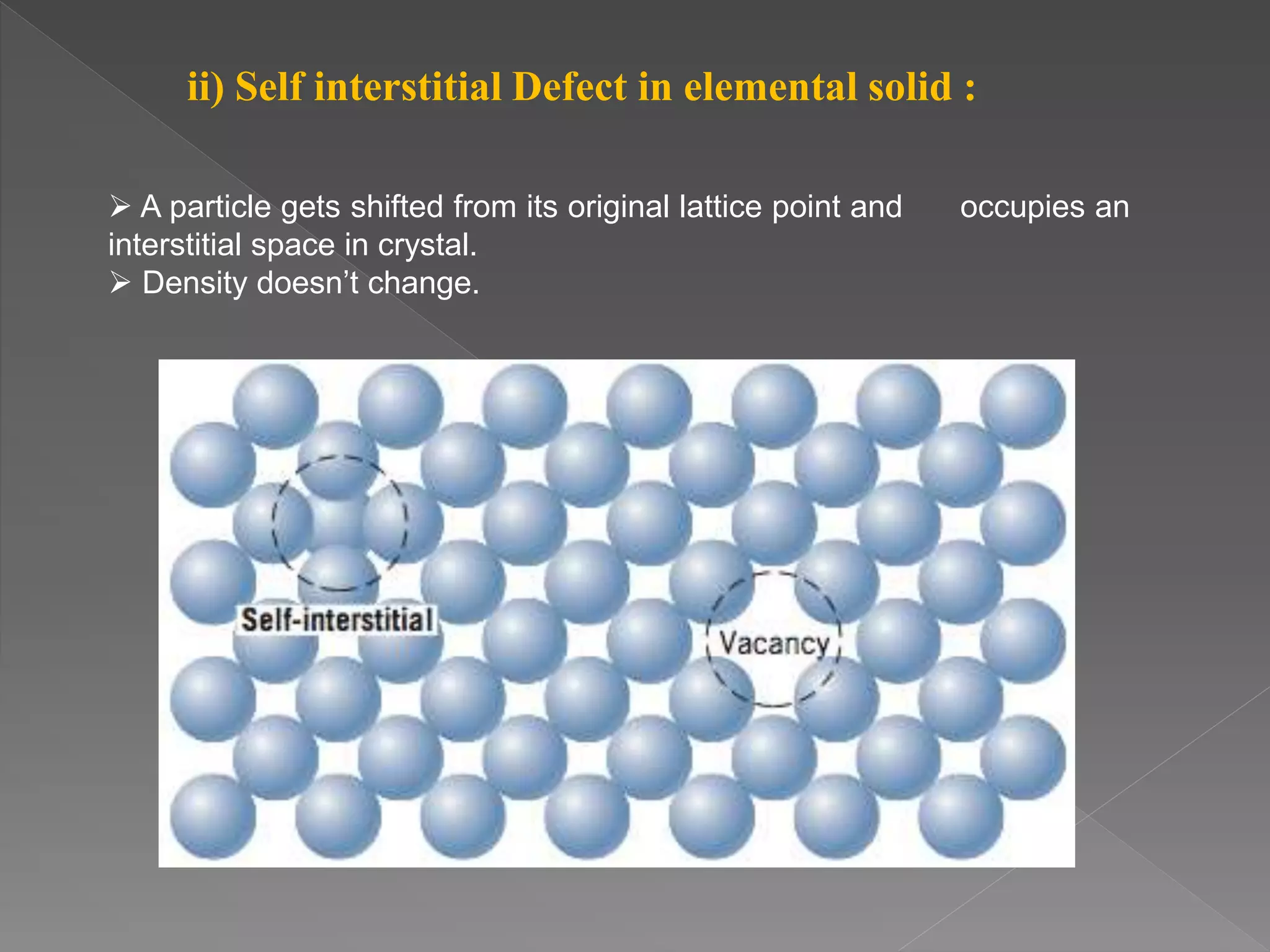 point defect.pptx | Chemistry | Science