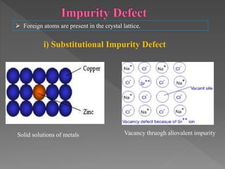 point defect.pptx | Chemistry | Science