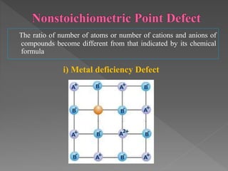 point defect.pptx | Chemistry | Science