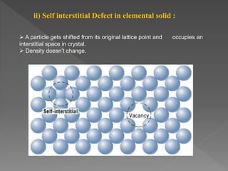 point defect.pptx | Chemistry | Science