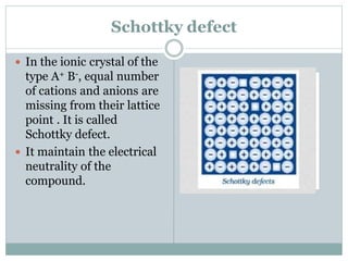 Point defect in solids | PDF