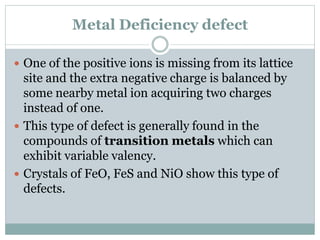 Point defect in solids | PDF