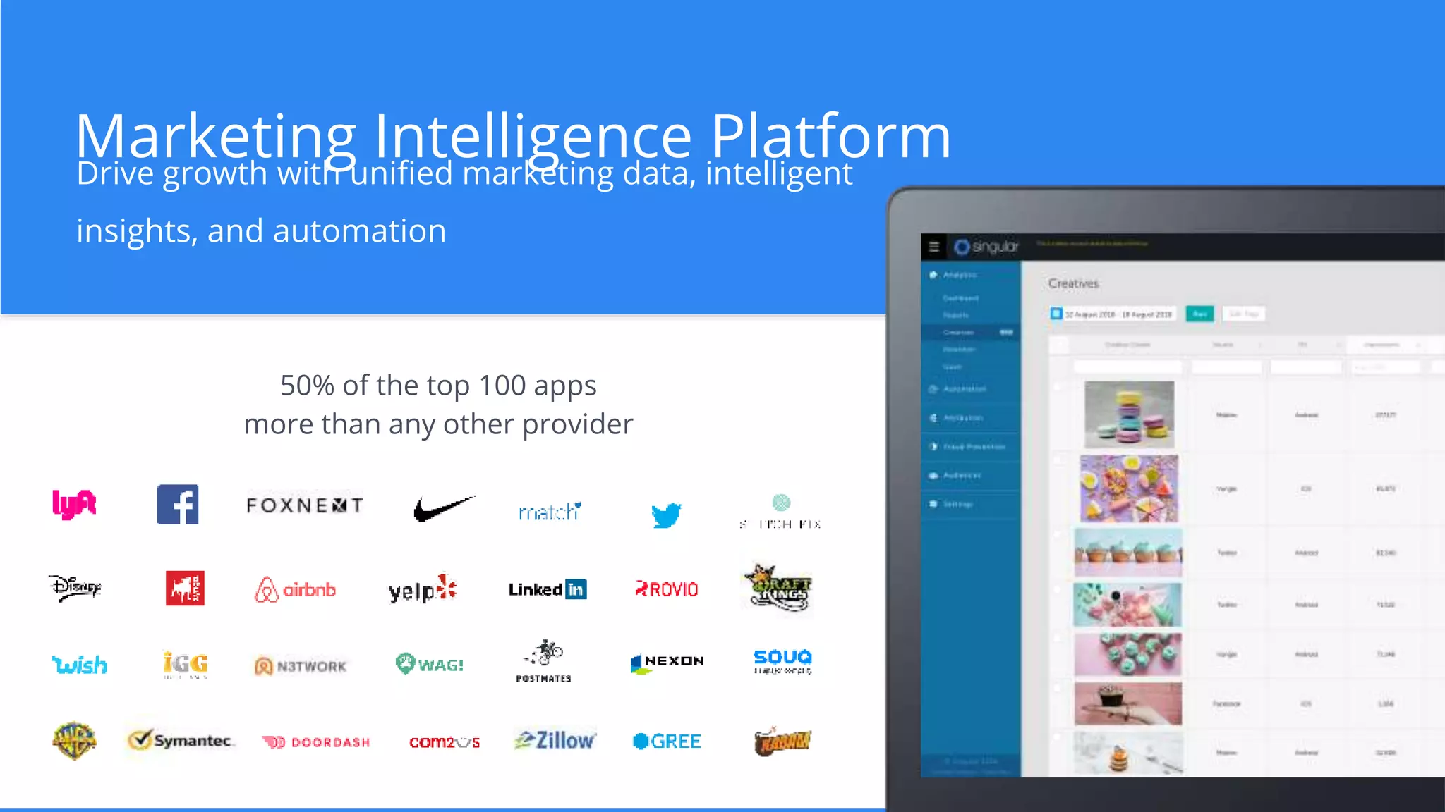 SIngular - Marketing Intelligence Platform | PPTX | Business | Business and Finance