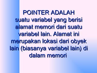 Pointer | PPT