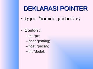 Pointer | PPT
