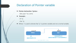 Pointer in c | PPT