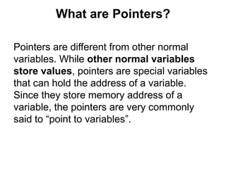 Pointer | PPT