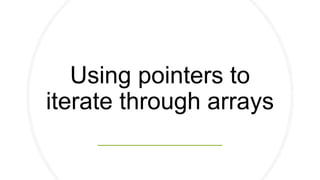 POINTERS IN C - BTECH BCA CS AND IT PRESENTATIONS | PPT