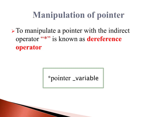 Pointer and polymorphism | PPT Pointer and polymorphism | PPT