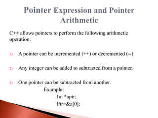 Pointer and polymorphism | PPTX