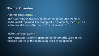 Presentation on pointer. | PPTX