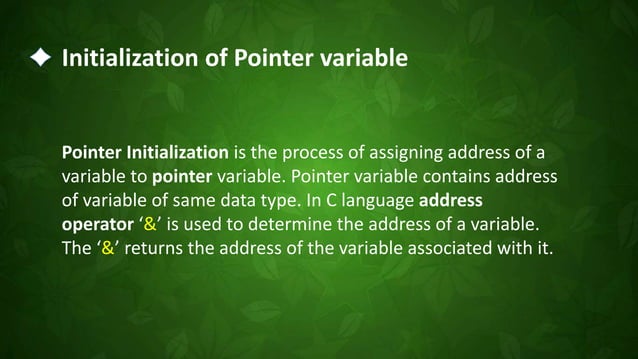 Pointer in c | PPT