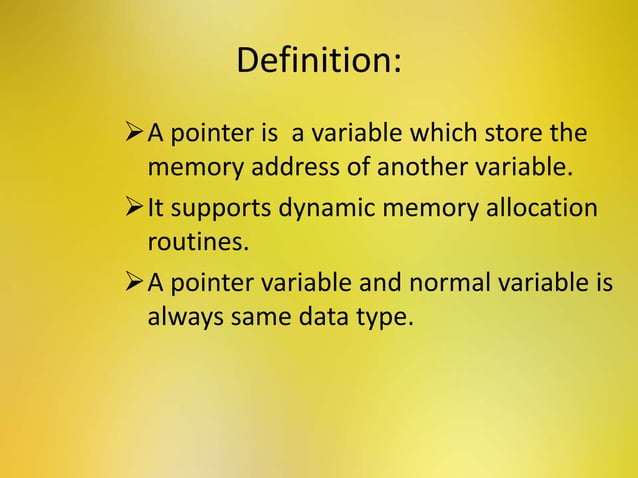 Pointer in C++ | PPTX