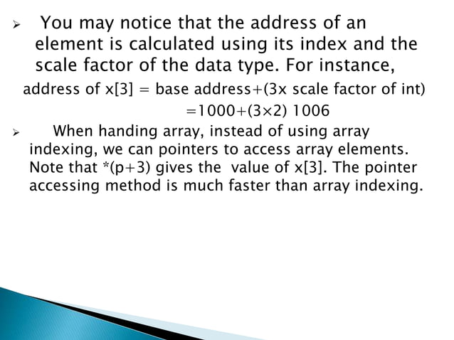 Pointer in c | PPT