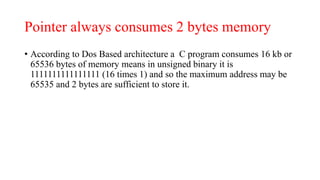 Pointer in c | PPT
