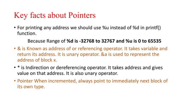 Pointer in c | PPT