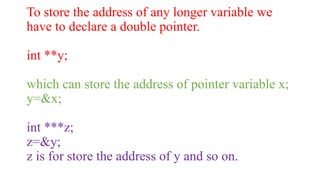 Pointer in c | PPT