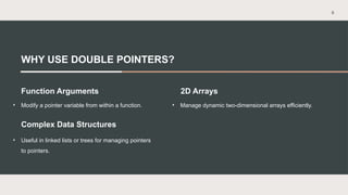 Presentation On the Topic of Pointer in C language. | PPTX