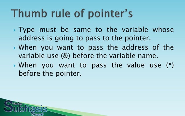 Pointer in c++ part1 | PPT
