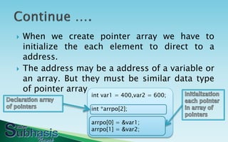Pointer in c++ part2 | PPT