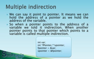 Pointer in c++ part2 | PPT